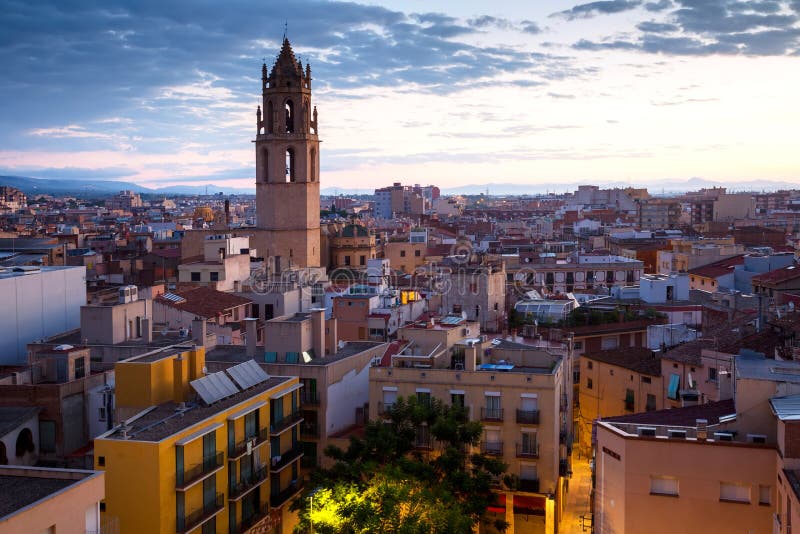 The Cathedral of Reus, Catalonia Stock Photo - Image of cultural ...