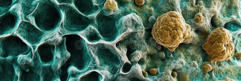 This View Reveals a Variety of Cells and Intricate Structures Observed ...