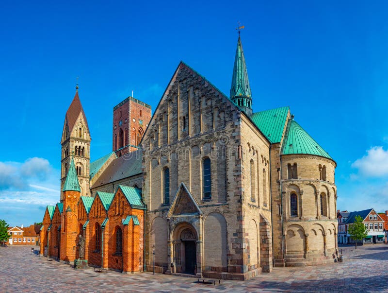 View of Ribe Cathedral in Denmark Stock Image - Image of vacation ...