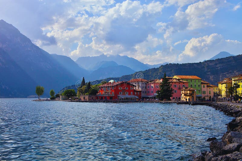 View of Riva Di Garda, Italy Stock Image - Image of water, verona: 64926051