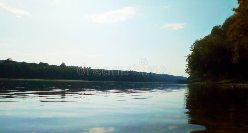 View of the river bank stock image. Image of bank, nature - 99344175
