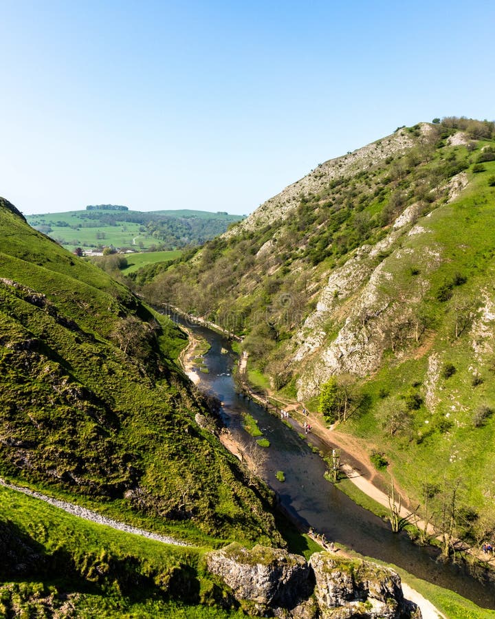 View of Dovedale from Stanton Moor Stock Photo - Image of park, stanton ...