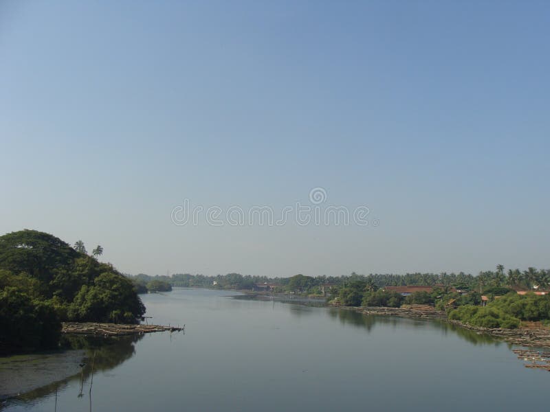 A view of a the river stock photo. Image of india, discipline - 152544206