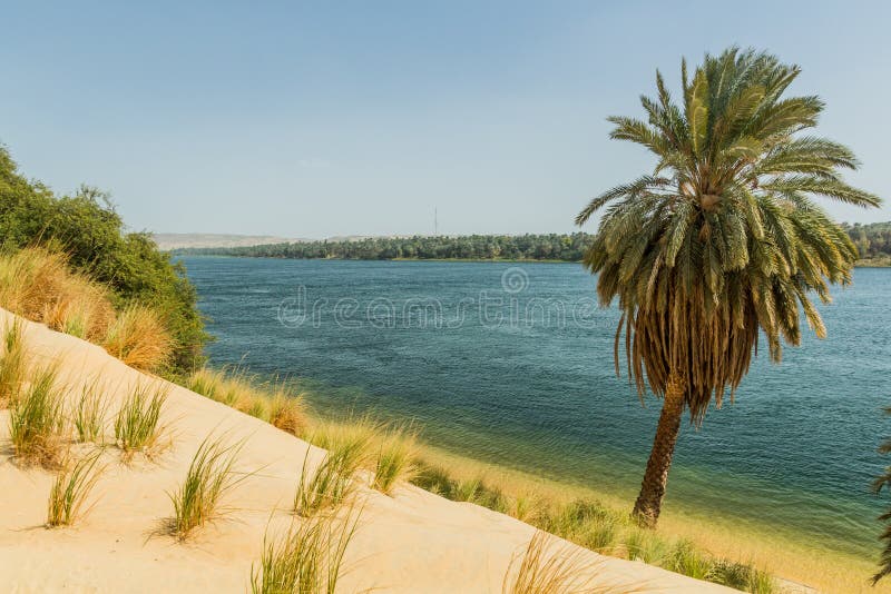 View of the River Nile, Egy Stock Photo - Image of outdoor, background ...