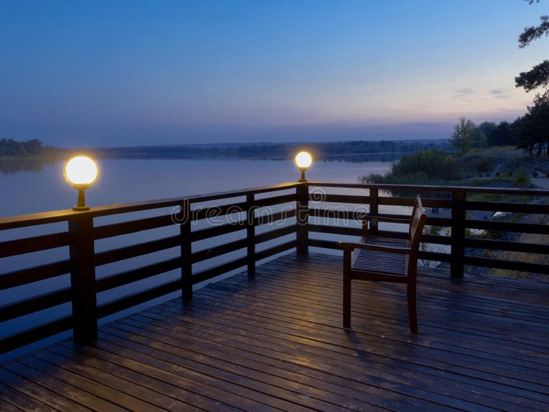 After sunset stock image. Image of landscape, observation - 285168069