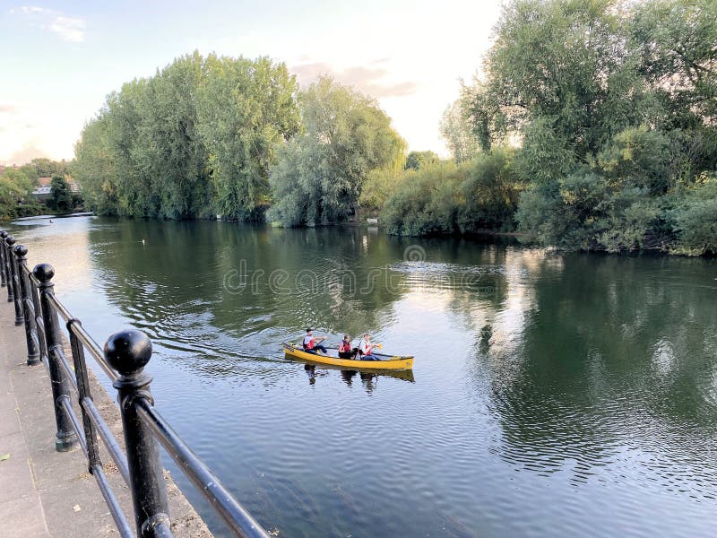 A View of the River Severn at Shrewsbury Editorial Image - Image of ...