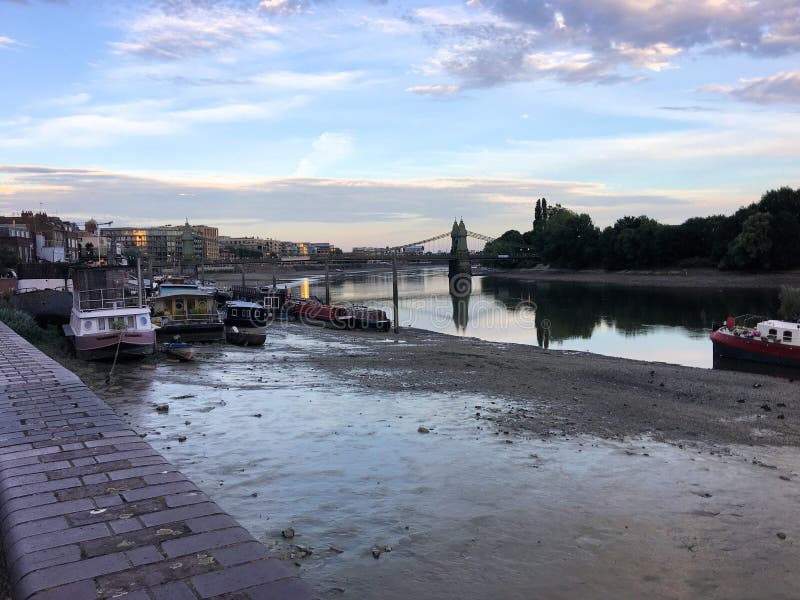 A View of the River Thames at Hammersmith Editorial Photo - Image of ...