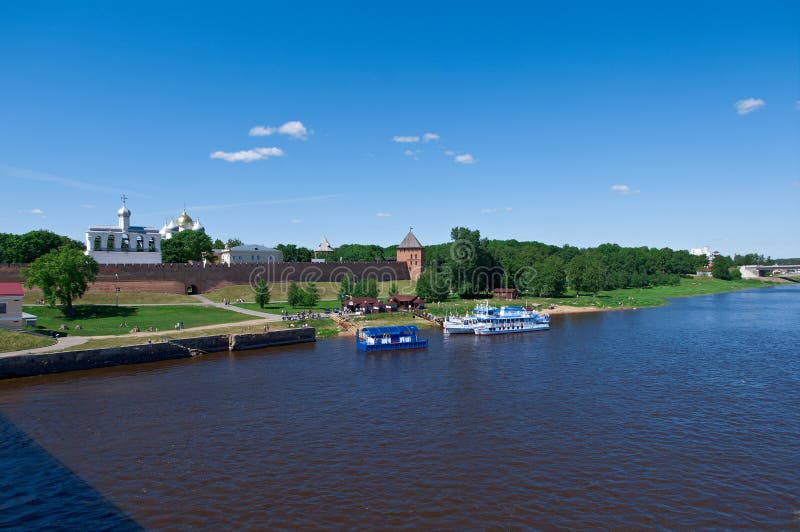 Volkhov river stock image. Image of panoramic, color - 56461773