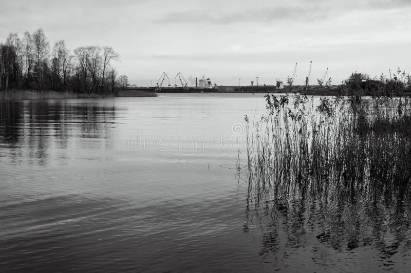 View of riverside stock image. Image of outdoor, sunny - 83122083