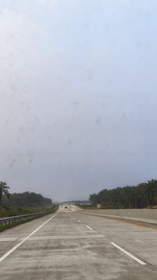 View on the Road. Empty Toll Road Stock Photo - Image of scenic, spring ...