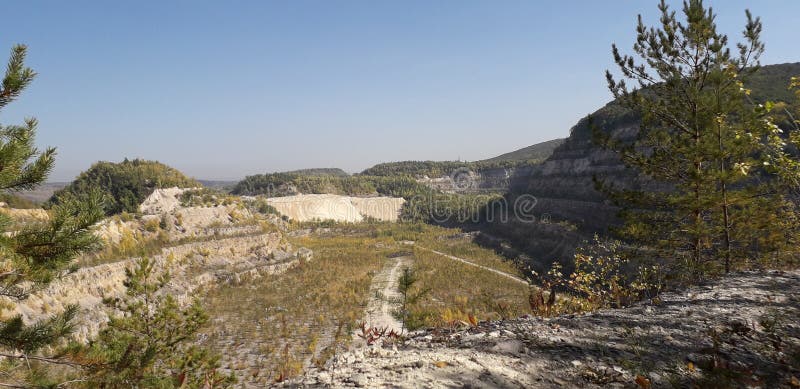 View from rock protrusion stock photo. Image of hiking - 189948658