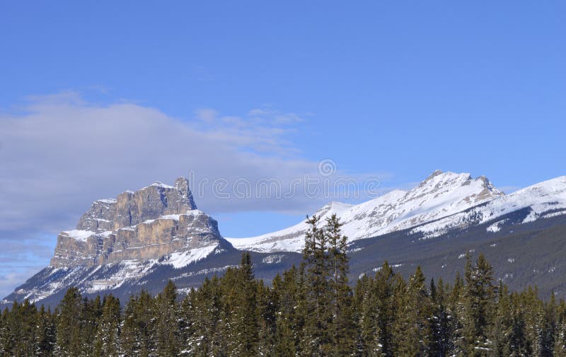 Rocky Mountain Way, from the Highway Stock Image - Image of majestic ...