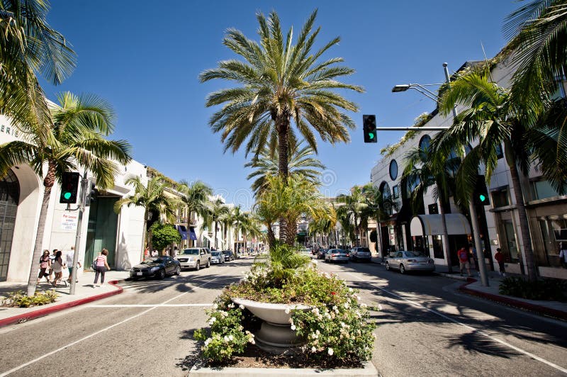 Rodeo Drive Sign stock photo. Image of angeles, drive - 14115594