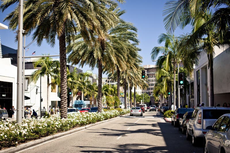 Rodeo Drive, Beverly Hills, United States Editorial Image - Image of ...