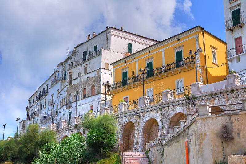 View of Rodi Garganico. Puglia. Italy Stock Photo - Image of historical ...