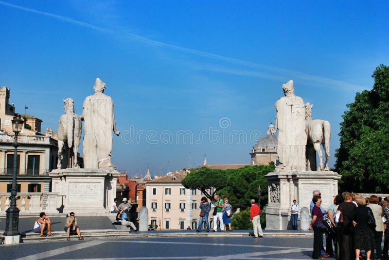 Rome Capitol stock image. Image of capitoline, building - 6718653