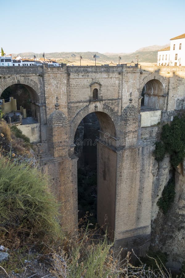 Bridge in Malaga, Spain stock photo. Image of spanish - 31871576