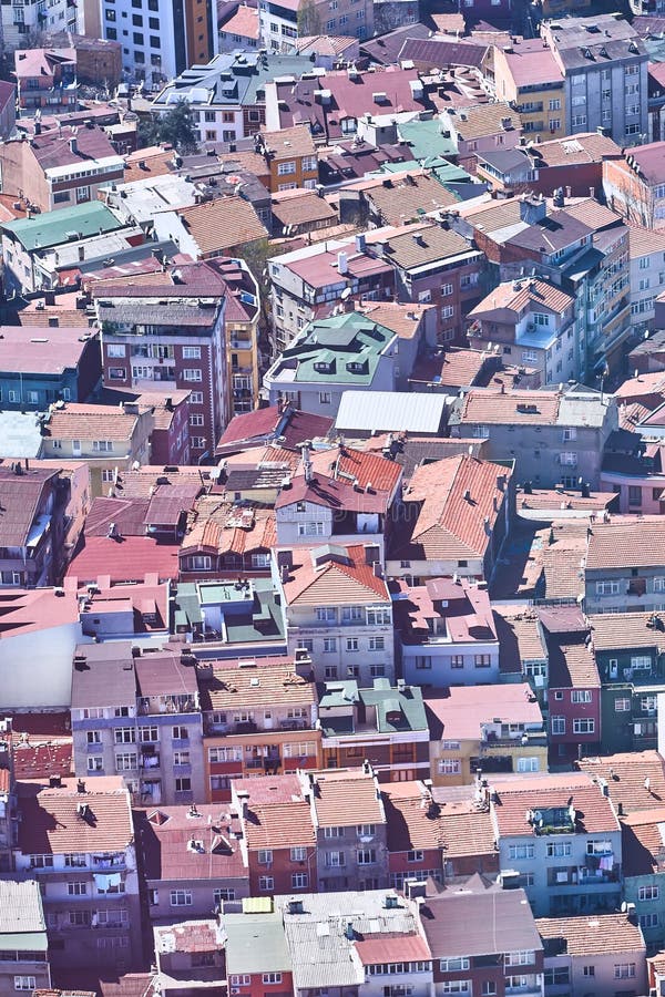 View of the Roofs of Istanbul. Stock Photo - Image of color, asia: 93415240