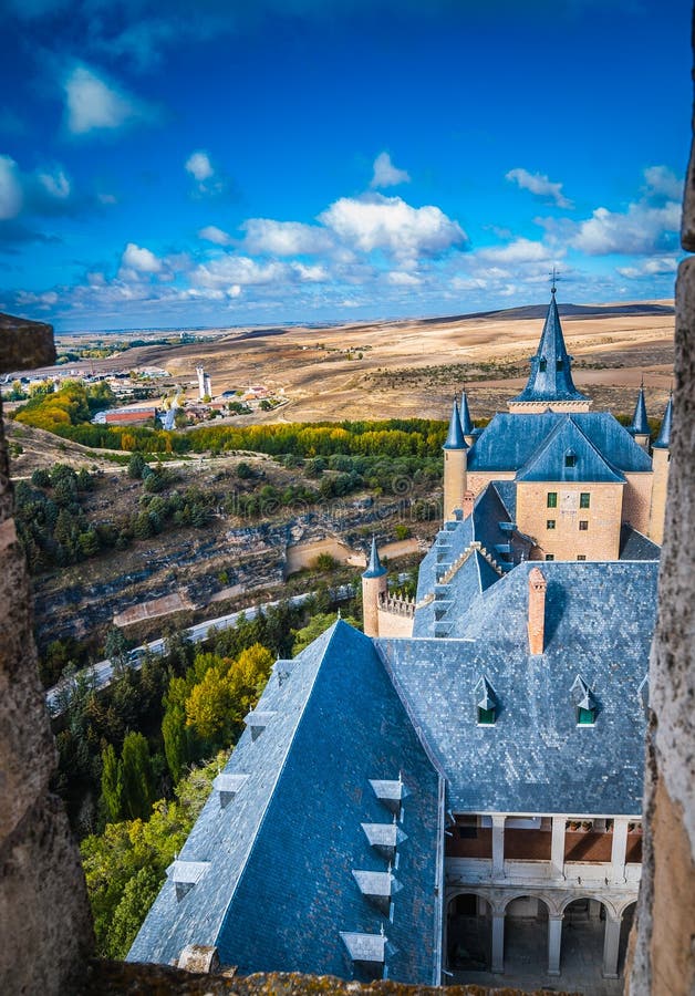 View from Rooftop at Alcazar. Stock Image - Image of horizon, structure ...