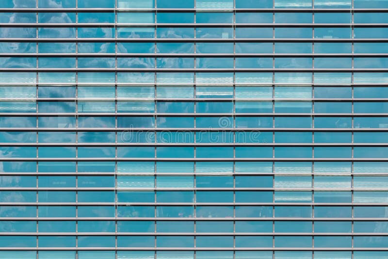 View of Rows of Windows on Modern Office Building. Texture for ...