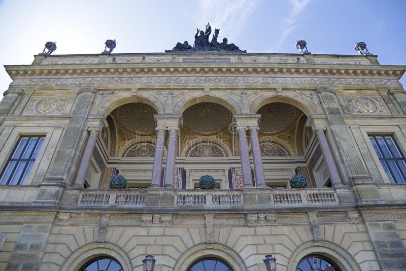 Royal Danish Theatre In Copenhagen, Denmark Stock Photo - Image of ...