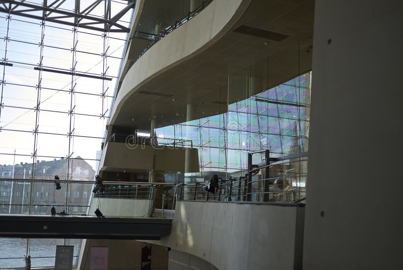 View of the Royal Library editorial stock photo. Image of october ...