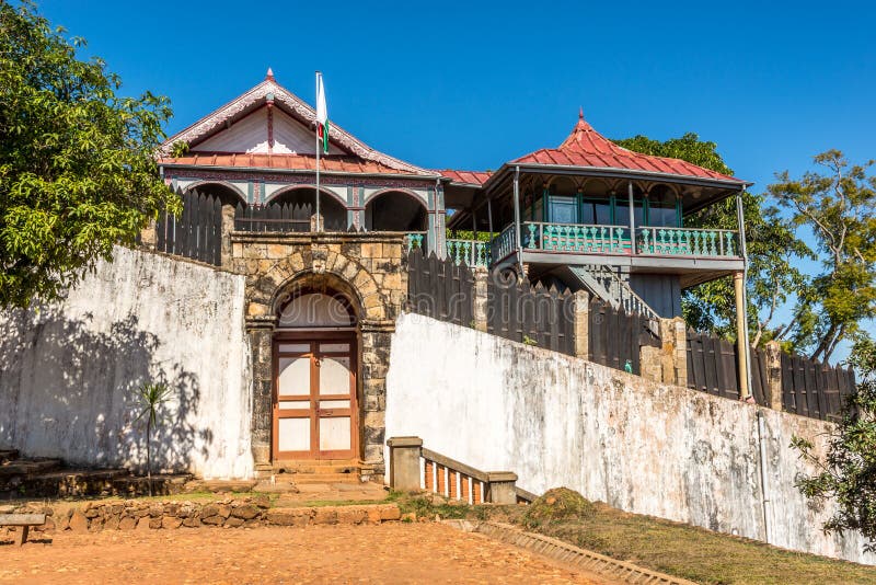 View at the Royal Palace in Ambohimanga Stock Image - Image of ...