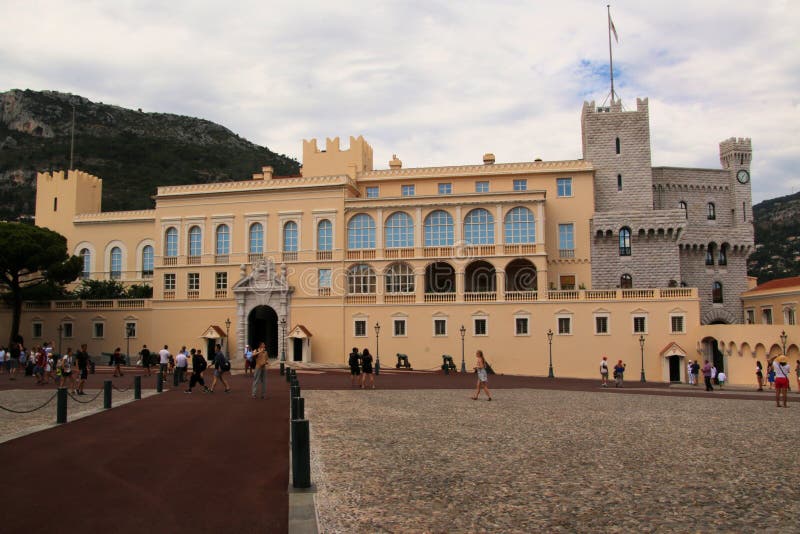 A View of the Royal Palace in Monaco Editorial Photo - Image of view ...
