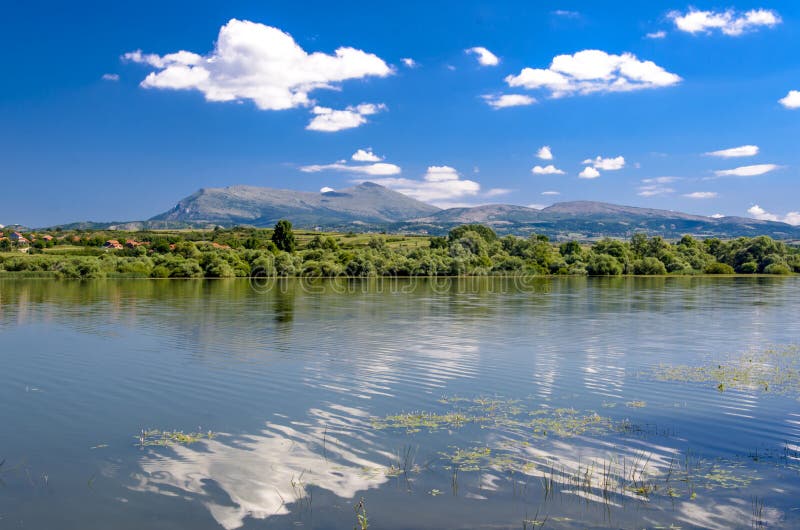 Bovan lake in Serbia stock photo. Image of bovan, landscape - 110215378