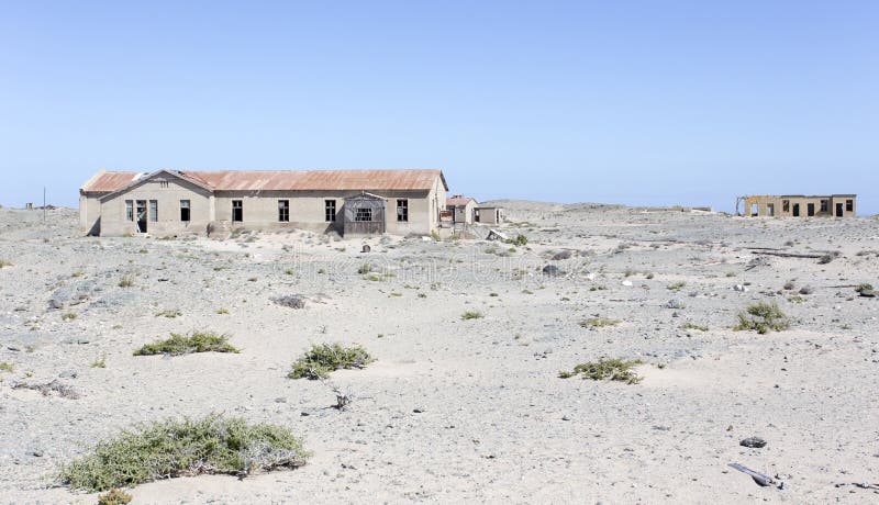 View of Ruins of Ghost Diamond Town of Pomona Editorial Stock Image ...