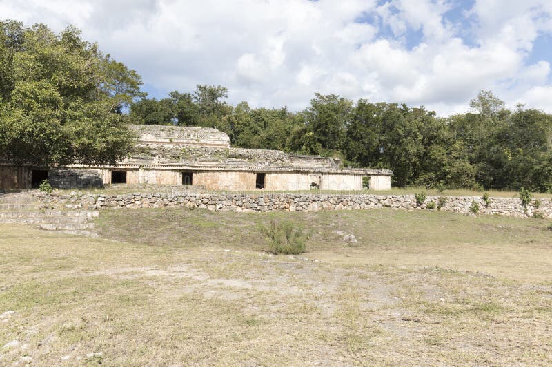 View of ruins in Labna editorial stock photo. Image of mayan - 307910513