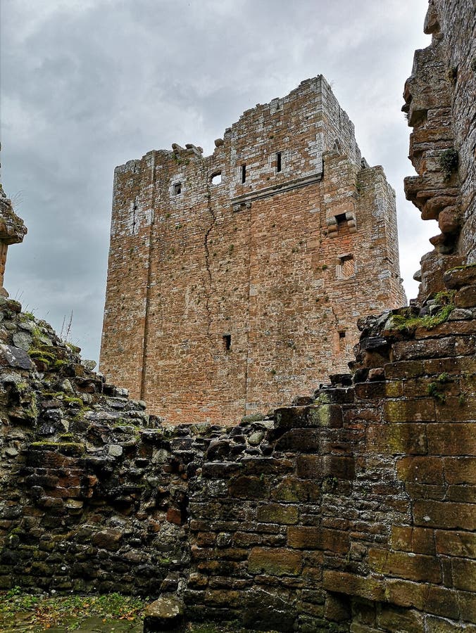 Landmarks of Cumbria - Brougham Castle Stock Photo - Image of exterior ...
