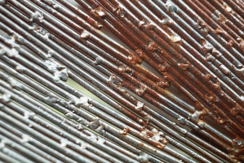 Rusted steel wire rope stock image. Image of horizontal - 35243933