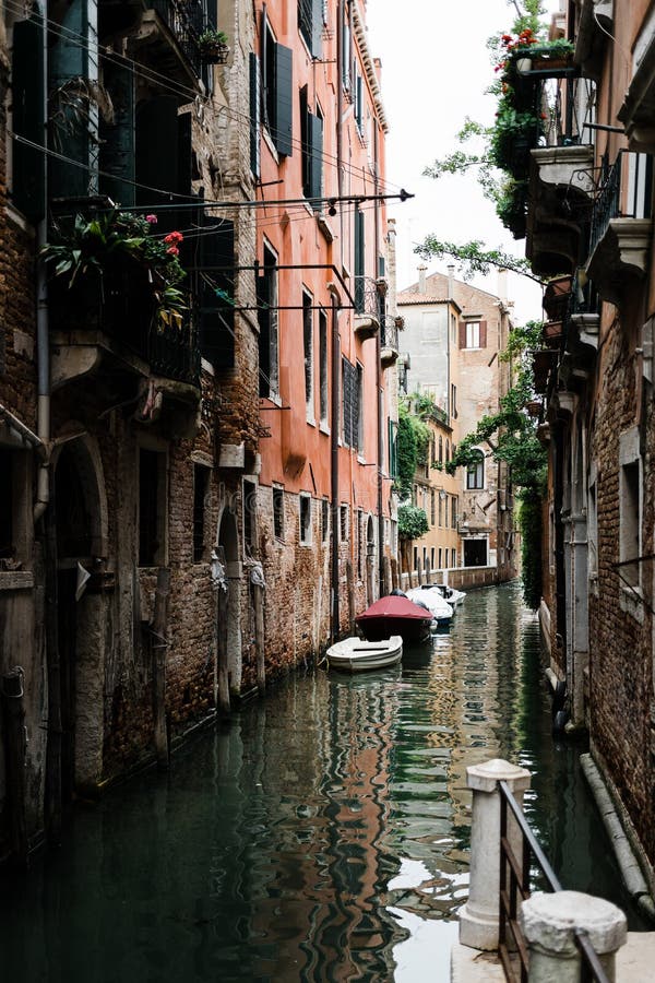 View of the Rustic Architecture of Venice - Italy Stock Photo - Image ...