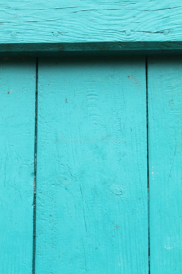 View on Rustic Painted Wooden Turquoise Shutter Background Stock Photo ...