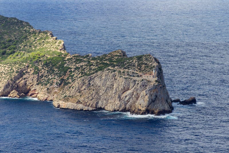 View of Sa Dragonera Island in Mallorca Spain Stock Photo - Image of ...