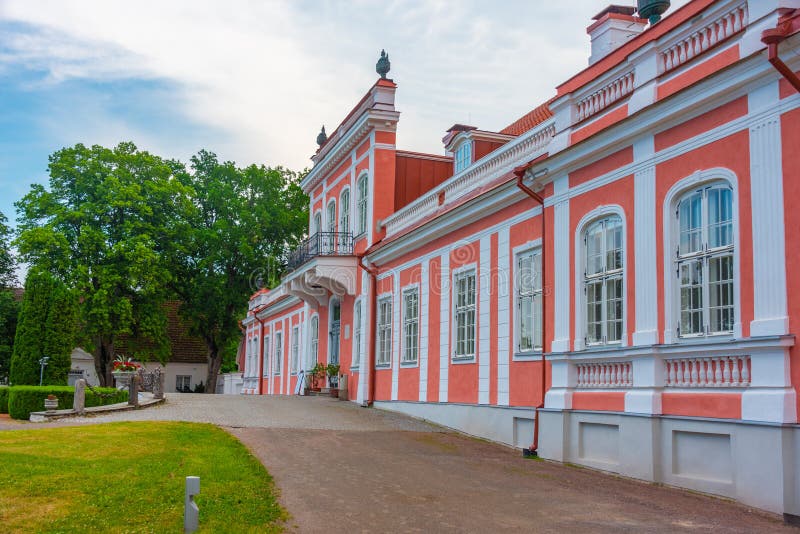 View of Sagadi Manor in Estonia Stock Image - Image of forest, village ...