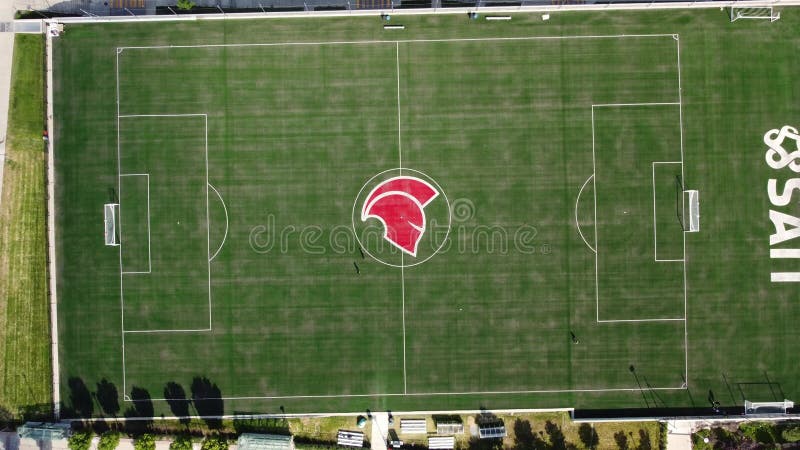 Soccer Field, SAIT, Calgary Alberta Stock Footage - Video of college ...