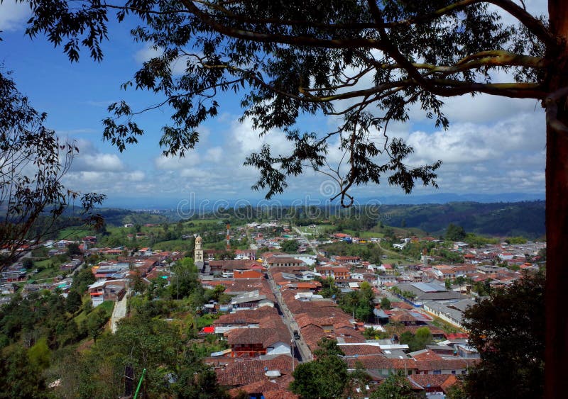 The view of Salento stock image. Image of zona, paisa - 86307271