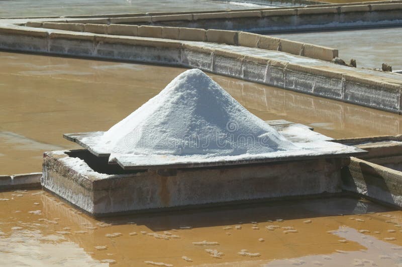 View of saline exploration stock image. Image of farm - 16054319