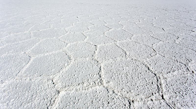 View of Salt Texture in Uyuni Desert Stock Photo - Image of crust ...