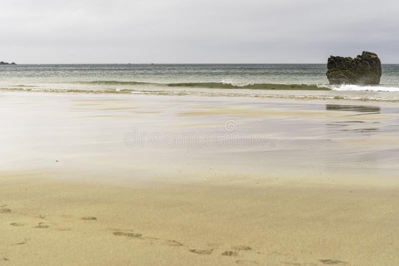 View of Sango Sands beach stock photo. Image of colorful - 103027256