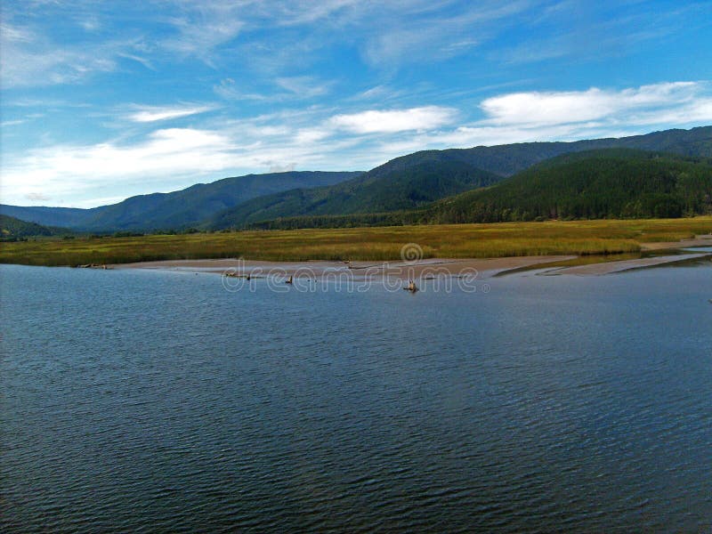 View of the sea in Chile stock image. Image of scenery - 71298553