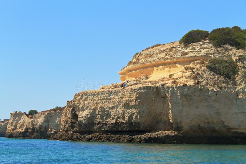 Sunny Cliff in Tonto National Forest Stock Photo - Image of cactus ...