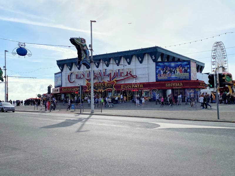 A View of the Seafront at Blackpool Editorial Photo - Image of ...
