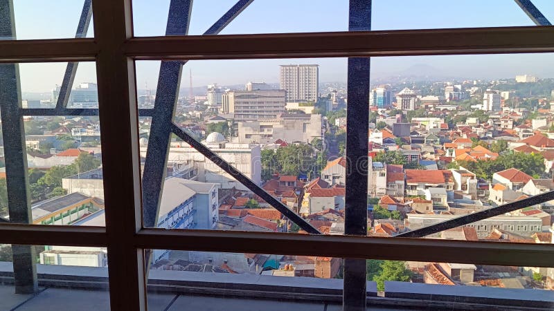 View of Semarang City from Above Stock Photo - Image of asia, drone ...