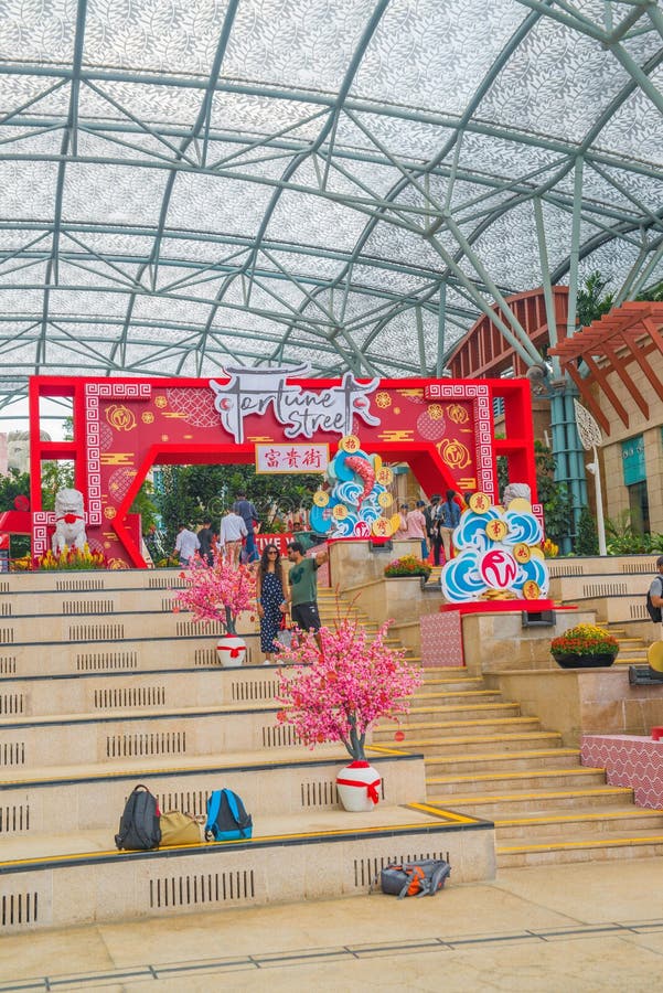 A View of Sentosa Island in Singapore. Editorial Photo - Image of ...