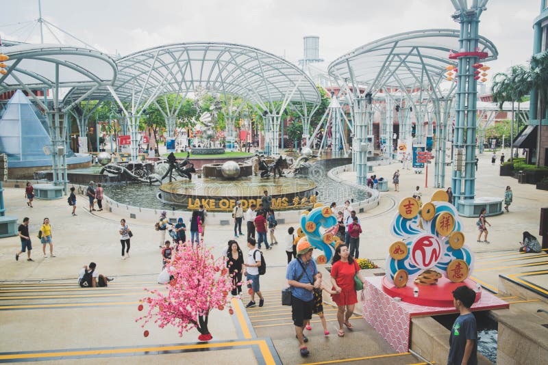A View of Sentosa Island, Singapore. Editorial Photography - Image of ...