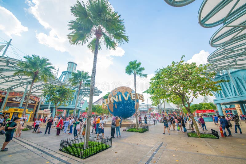 A View of Sentosa Island in Singapore. Editorial Stock Image - Image of ...