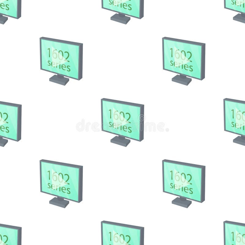 View Series on TV Pattern Seamless Vector Stock Vector - Illustration ...